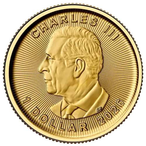 2026 1/20 oz Canadian Gold Maple Leaf | Royal Canadian Mint - Alhambra ...