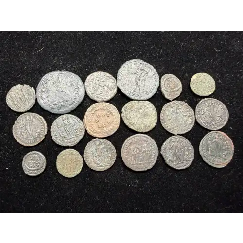 Assorted Roman Imperial, 18 AE Coin Lot - Alhambra Precious Metals
